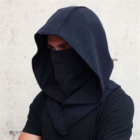 Assassin Navy Cotton Sic Hoods