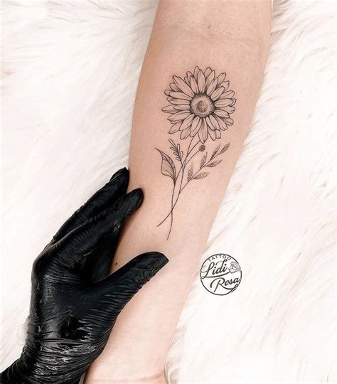 An Easy To Follow Guide To Sunflower Tattoo Meanings And Styles Artofit