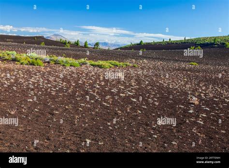Rugged Terrain In Craters Of The Moon National Monument And Preserve In