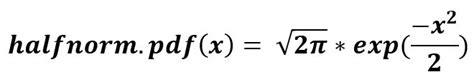 Python Scipy Statshalfnorm用法及代码示例 纯净天空