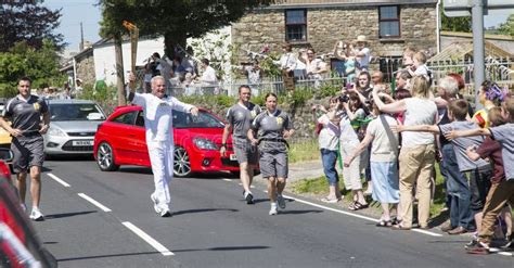 Man Running With Torch Editorial Photo Image Of Olympics 28077996
