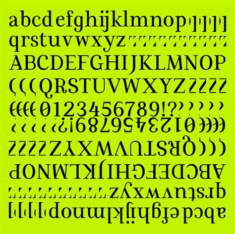 Variable Experimental Variable Font On Behance