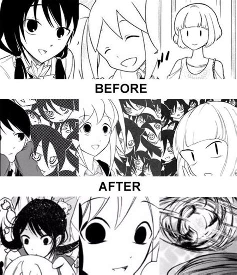 Tomoko Triggers Such Wholesome Character Development On Anything She Touches Watamote Its