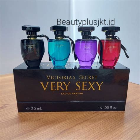 Jual Victorias Secret Very Sexy T Set 4 In 1 Original Eropa Parfum