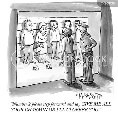 Cartoon Suspect Lineup