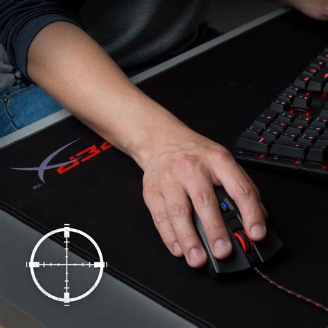 Kingston Hyperx Fury S Gaming Mouse Pad Xl Black
