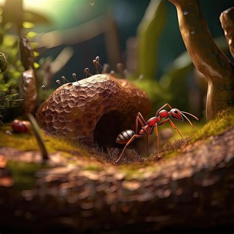 Premium Ai Image Ant Nest Ai Generative Premium Ai Image Ant Nest Ai Generative
