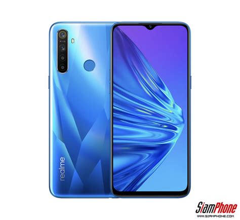 realme 5 สมาร์ทโฟน หน้าจอ 6.5 นิ้ว Snapdragon 665 Quad Core ราคา 4,599 ...