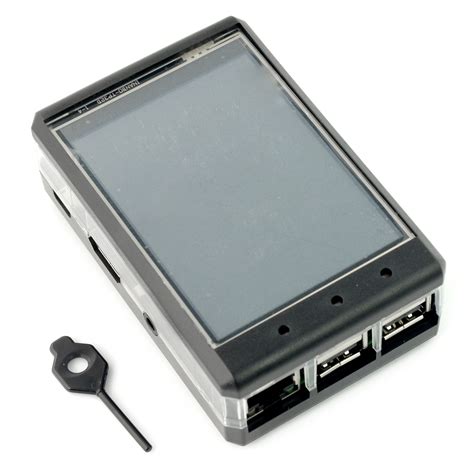 Case For Raspberry Pi And LCD Screen 3 2 Botland Robotic Shop