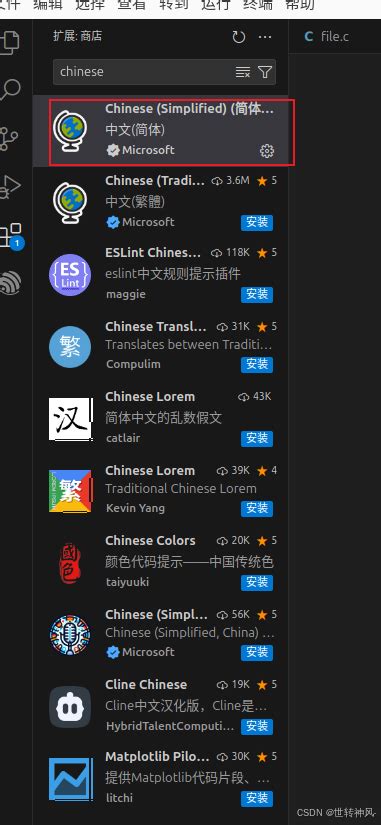 vs code设置成中文 语言 vscode设置中文 csdn博客