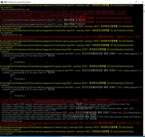 How To Solve The Build Error Of Airsim On Win10 · Issue 852