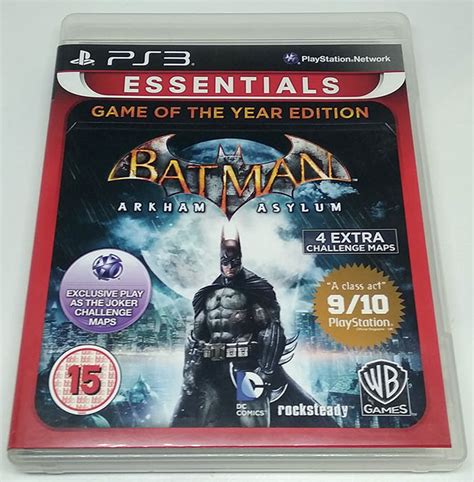 Batman Arkham Asylum - Game of the Year Edition PS3 Essentials (Seminovo) - Play n' Play