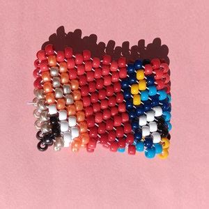 Customizable Bluey And Bingo Kandi Cuff Etsy