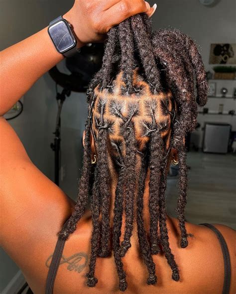 Pin By Kelli Sherrise On That Hair Short Locs Hairstyles Faux Locs Hairstyles Locs Hairstyles