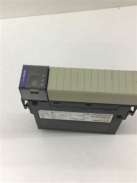 Allen Bradley 1756 Enbt Ser A Ethernet Ip Module Communications Bme Bearings And Surplus
