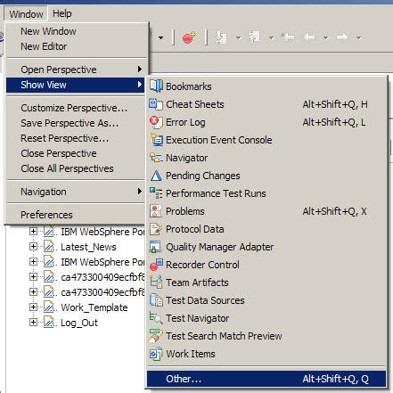 Quick Start Rational Performance Tester V