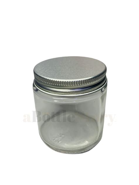 120ml Candle Glass Jar Clear Round A Bottle Story