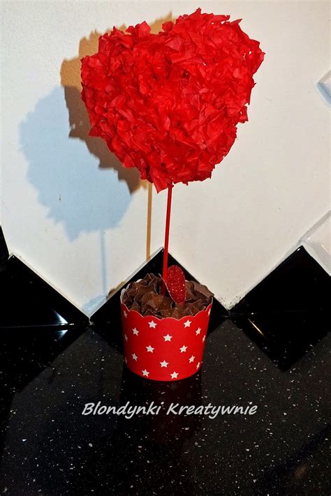 SERDUSZKO Z BIBUŁY | Blondynki kreatywnie