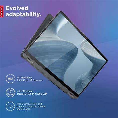 Lenovo Ideapad Flex 5i Laptop 2 En 1 Pantalla Táctil Ips Full Hd De