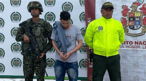 Capturan Una Persona Por El Delito De Fabricación Tráfico Y Porte De