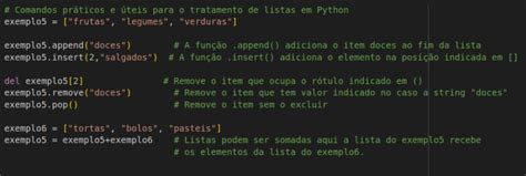 Listas Em Python Aprenda Como Trabalhar Com Listas Apy 5 Blog
