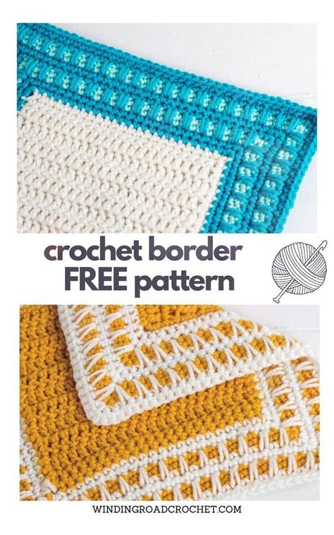 Spike Stitch Crochet Edging Free Pattern And Video Winding Road