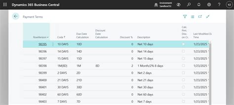 Dynamics 365 Business Central Viewing Table Data Six Ways