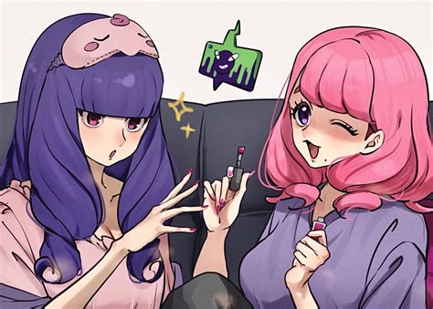 Rotom Rotom Phone Klara Munna And Rachel Pokemon And More Drawn By Echizen N Fns