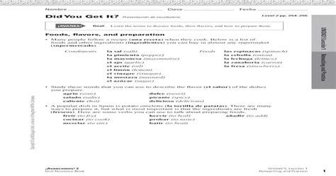Mastering Spanish Cuaderno Practica Por Niveles 2 Answers Made Easy
