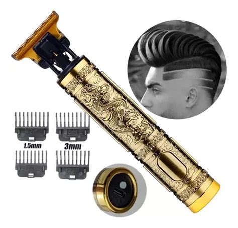 Maquininha Acabamento Cortar Cabelo Barba Corpo Profissional Cor