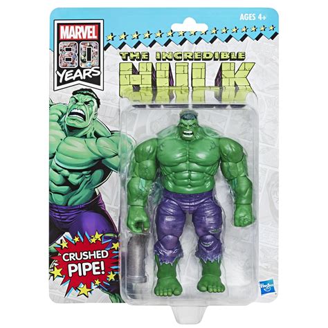 Hulk Retro Collection Sdcc 2019 Exclusive Marvel Legends 80th