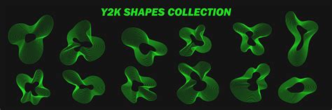 추상적인 와이어프레임 사이버펑크 요소 및 원근법 녹색 그리드와 구체 초현실적 인 기하학적 복고풍 미래 지향적 인 세트입니다