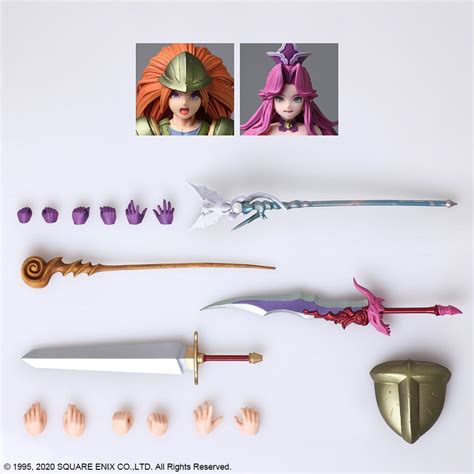 Trials Of Mana Bring Arts Action Figure Duran And Angela