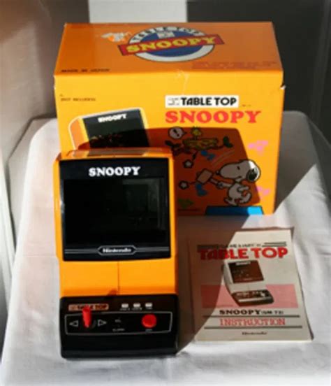 Nintendo Game And Watch Snoopy Tennis Consolevariations