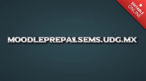 Moodleprepa11 Sems Udg Mx 3D Iron Man Generador De Efectos De Texto