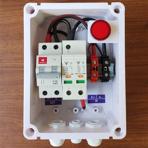 Kenbrook Solar ACDB Box Single Phase 32A 320V SPD With Indicator DCDB