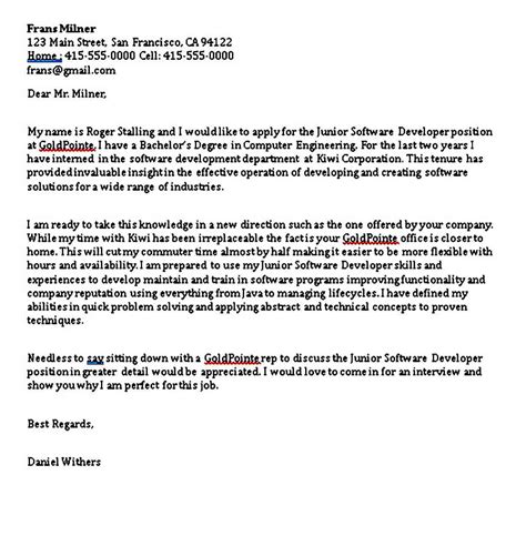 5 Software Engineer Cover Letter PDF Word Mous Syusa