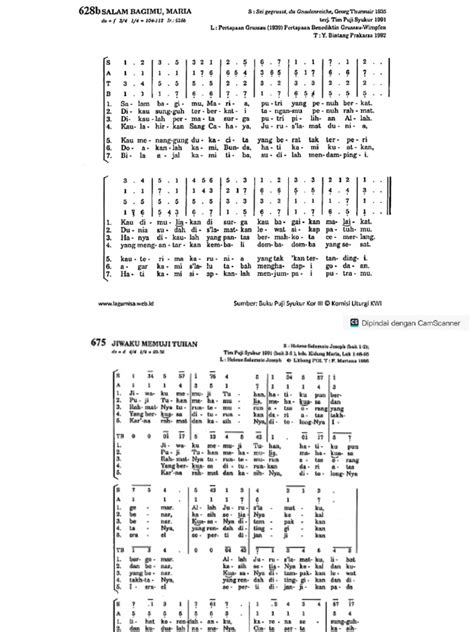 Lagu Puji Syukur Pdf