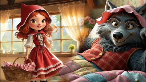 Червената Шапчица 🐺 Детска Приказка Песен 📖 Youtube