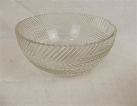 Mid 19th Century Cut Glass Bowl Sally Antiques