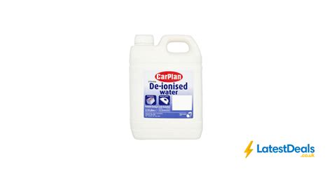 2 5l CarPlan De Ionised Water 1 25 Asda At ASDA