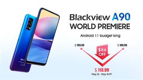 Blackview A90 Budget Smartphone Available at $113.99 ($86 off) - Dove ...