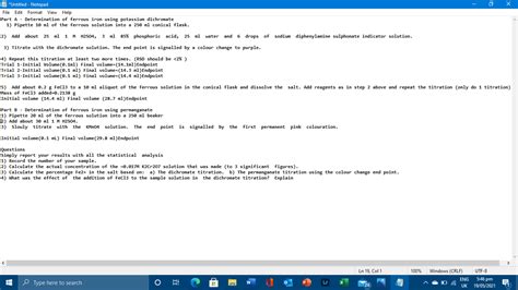 Untitled Notepad File Edit Format View Help Part A Chegg