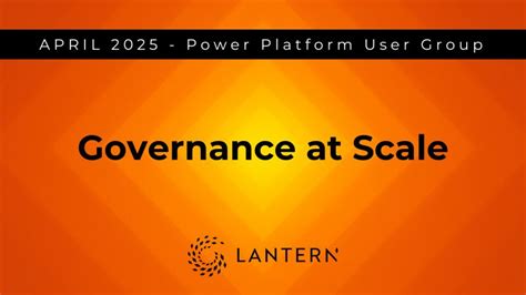 Powerplatform Governance Microsoft Usergroup Lowcode