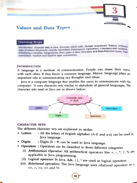 003 Values And Data Types Pdf Variable Computer Science Boolean Data Type
