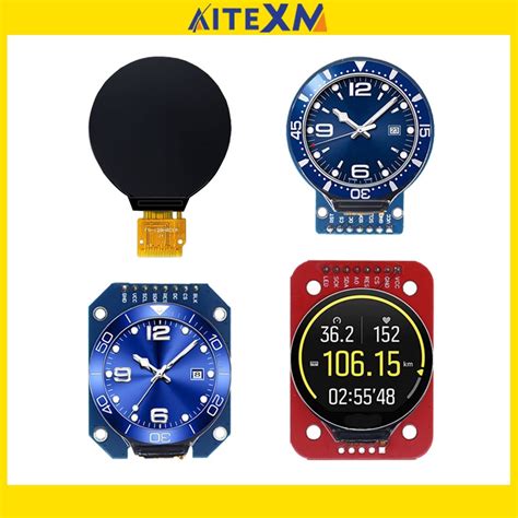 โมดูลหน้าจอ tft lcd rgb 240 240 gc9a01 4 สาย spi อินเตอร์เฟซ 240x240