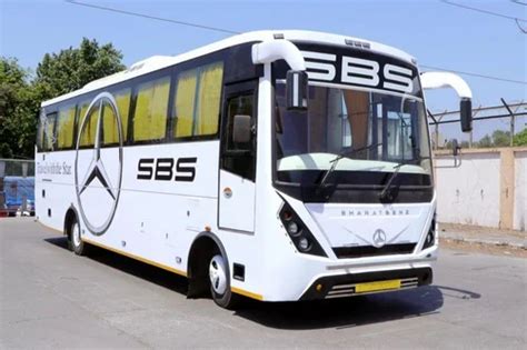 35 Seater Executive Luxury Bharat Benz Bus On Hire Bus Booking Bus