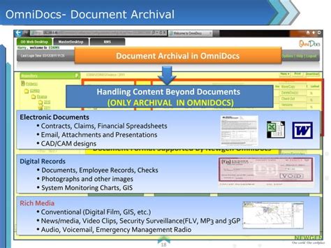 Omniscan And Omnidocs Integrated DMS PPT Omniscan And Omnidocs Integrated DMS PPT