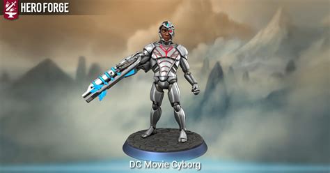 Dc Movie Cyborg Made With Hero Forge