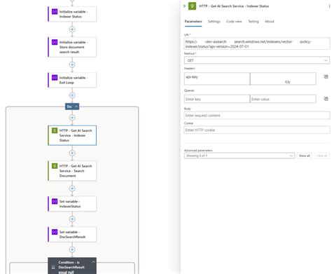 check file indexing status with azure ai search api